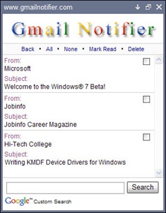 5 Gmail Notifiers to keep tab of your Gmail messages